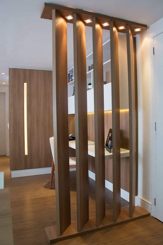 Slatted Partition walls – Element Decor